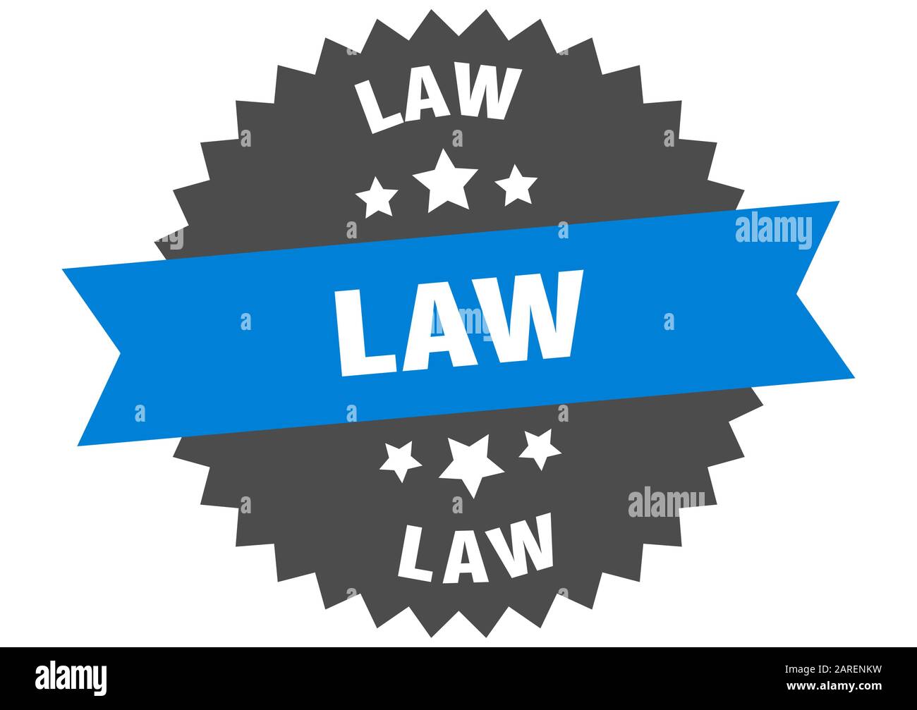 law sign. law circular band label. round law sticker Stock Vector Image ...