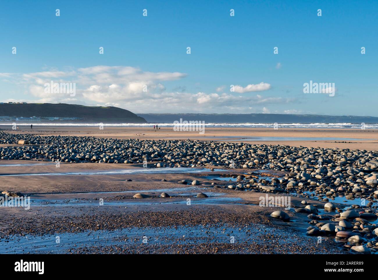 Westward Ho! Beach, North Devon, UK Stock Photo - Alamy