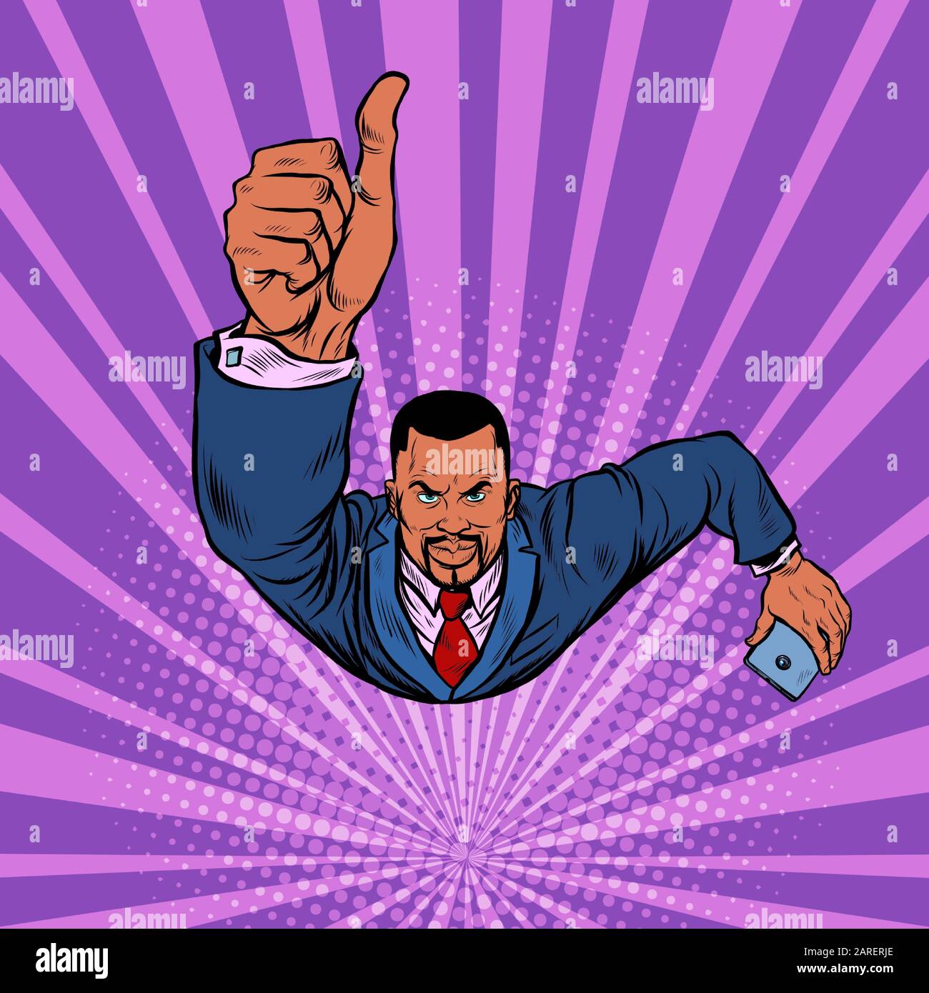 Flying thumbs up hi-res stock photography and images - Alamy