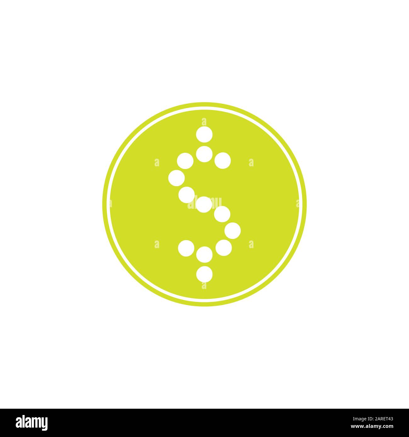 letter s money dollar simple design symbol vector Stock Vector Image ...