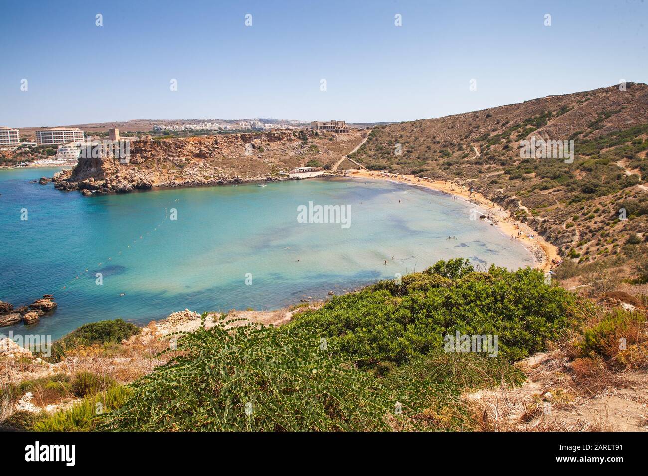 Valetta beach hi-res stock photography and images - Alamy