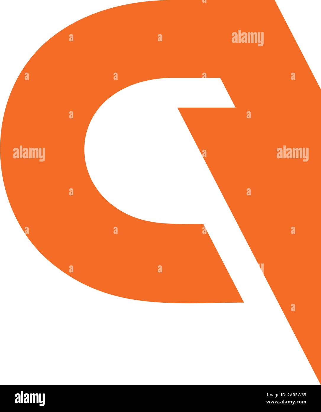 letter c arrow powerful geometric logo vector Stock Vector Image & Art ...