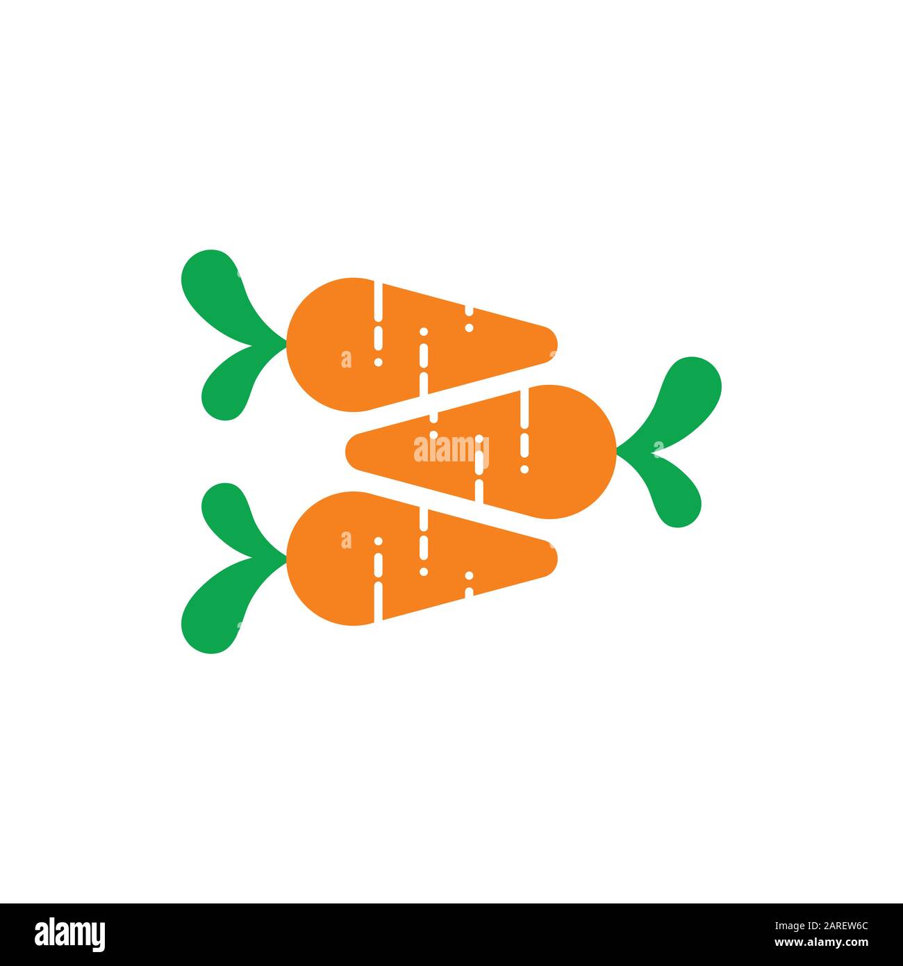 carrots group symbol logo vector Stock Vector Image & Art - Alamy
