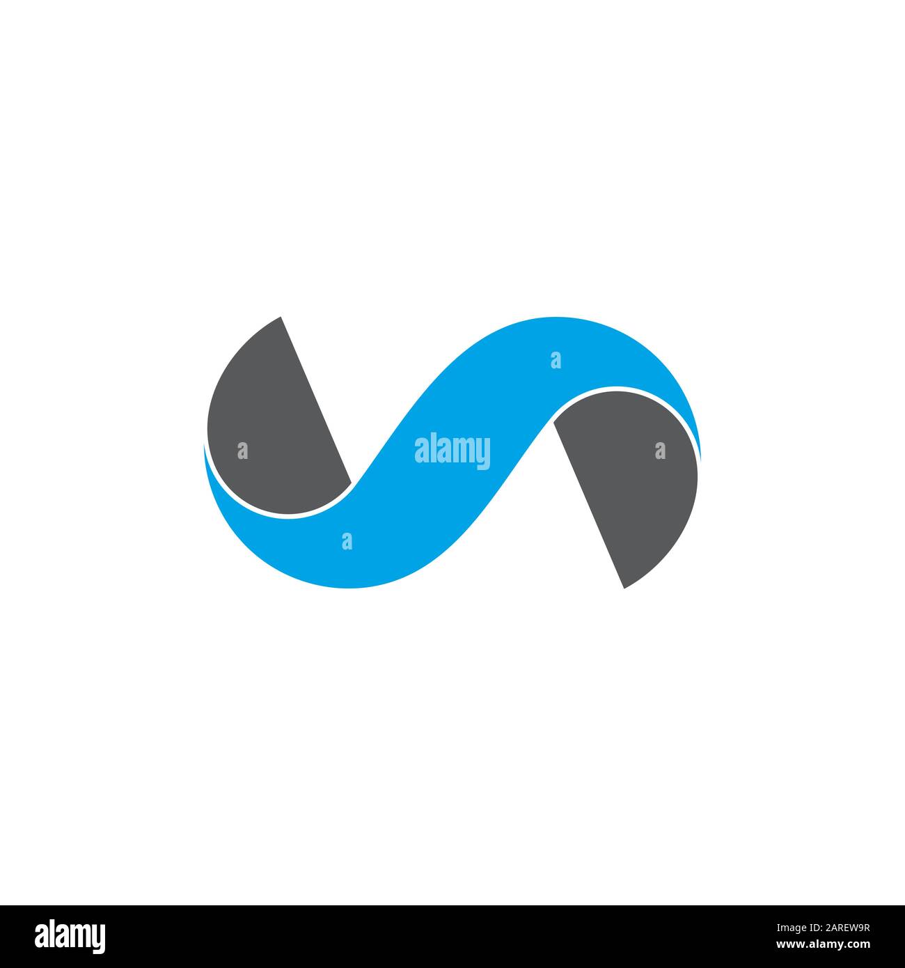 twist 3d logo vector Stock Vector Image & Art - Alamy