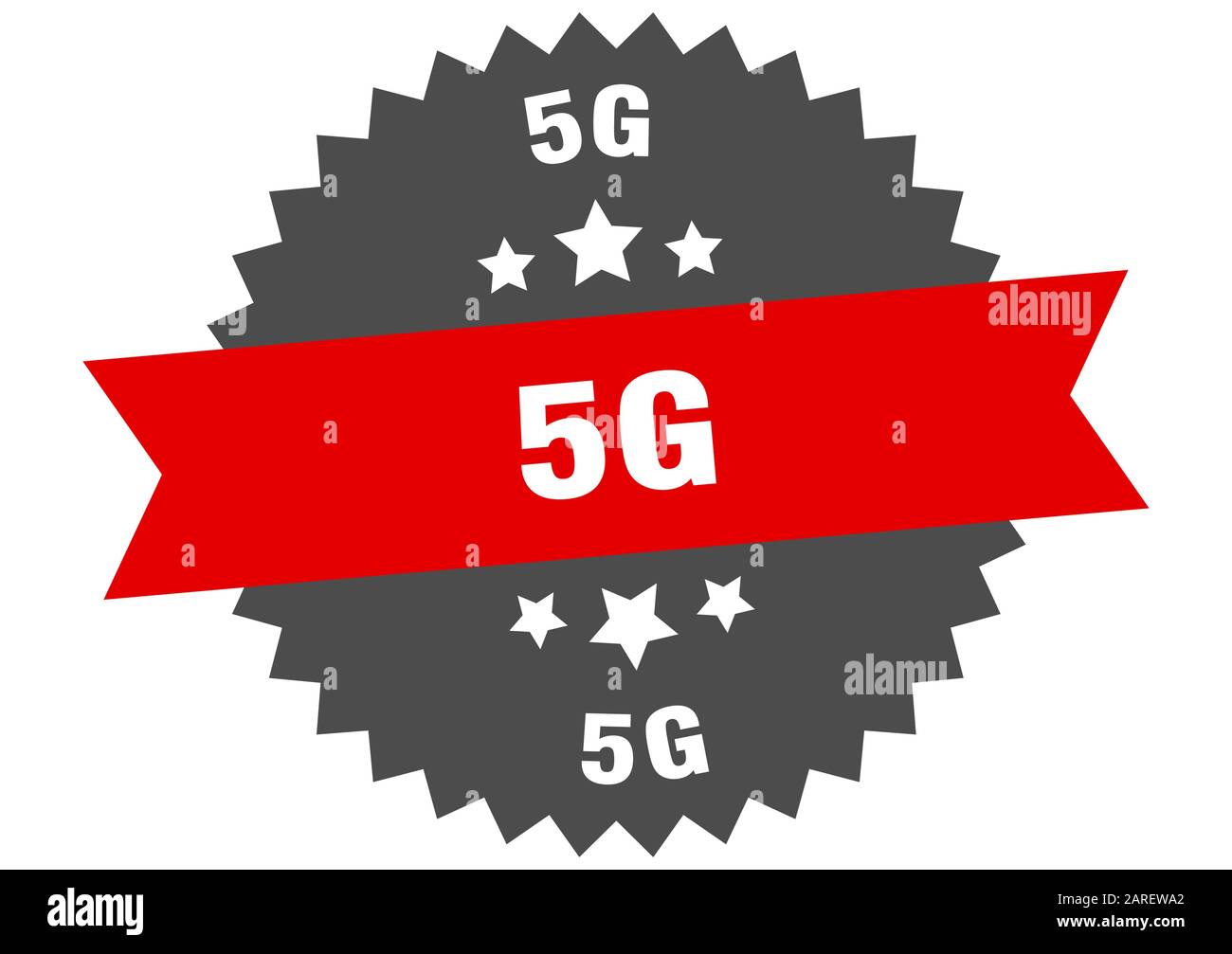 5g sign. 5g circular band label. round 5g sticker Stock Vector Image ...