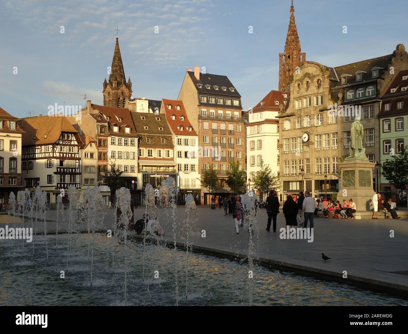 Strasbourg, a historic city on French-German border Stock Photo - Alamy