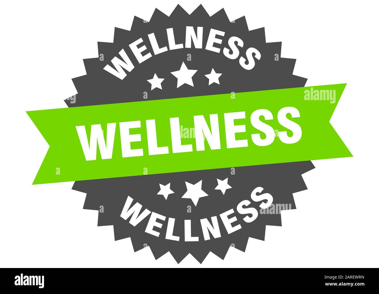 wellness sign. wellness circular band label. round wellness sticker ...