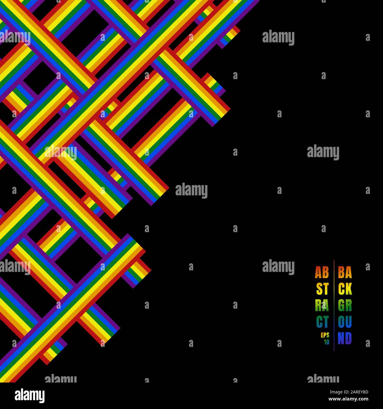 Purple lines overlay on black hi-res stock photography and images - Alamy