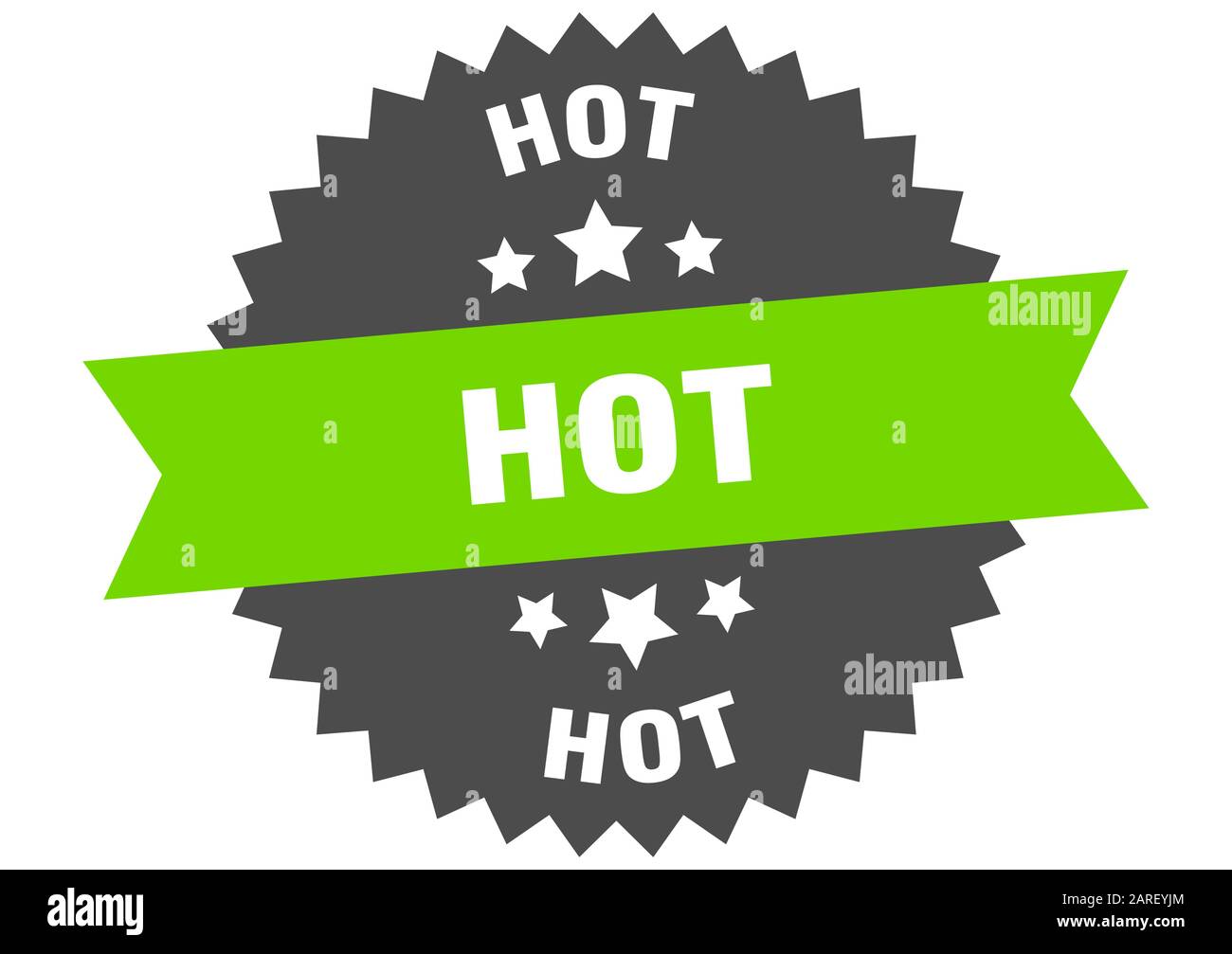 hot sign. hot circular band label. round hot sticker Stock Vector Image ...