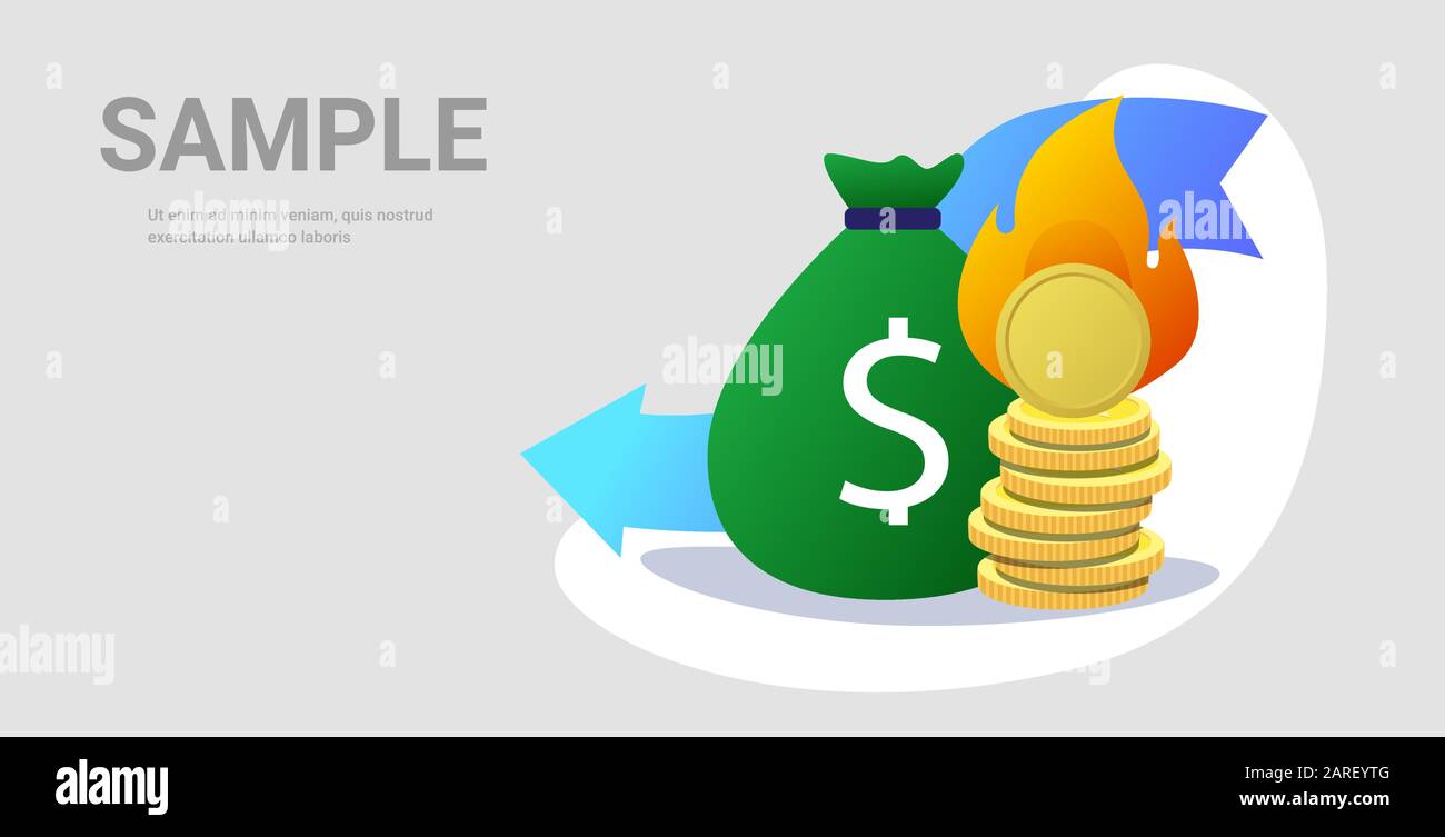 Cartoon money failure hi-res stock photography and images - Alamy