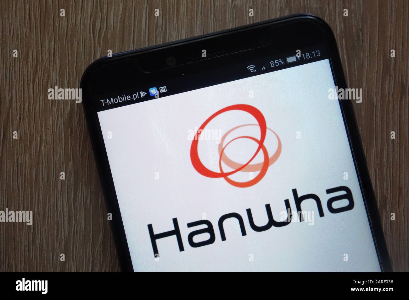 Hanwha logo hi-res stock photography and images - Alamy