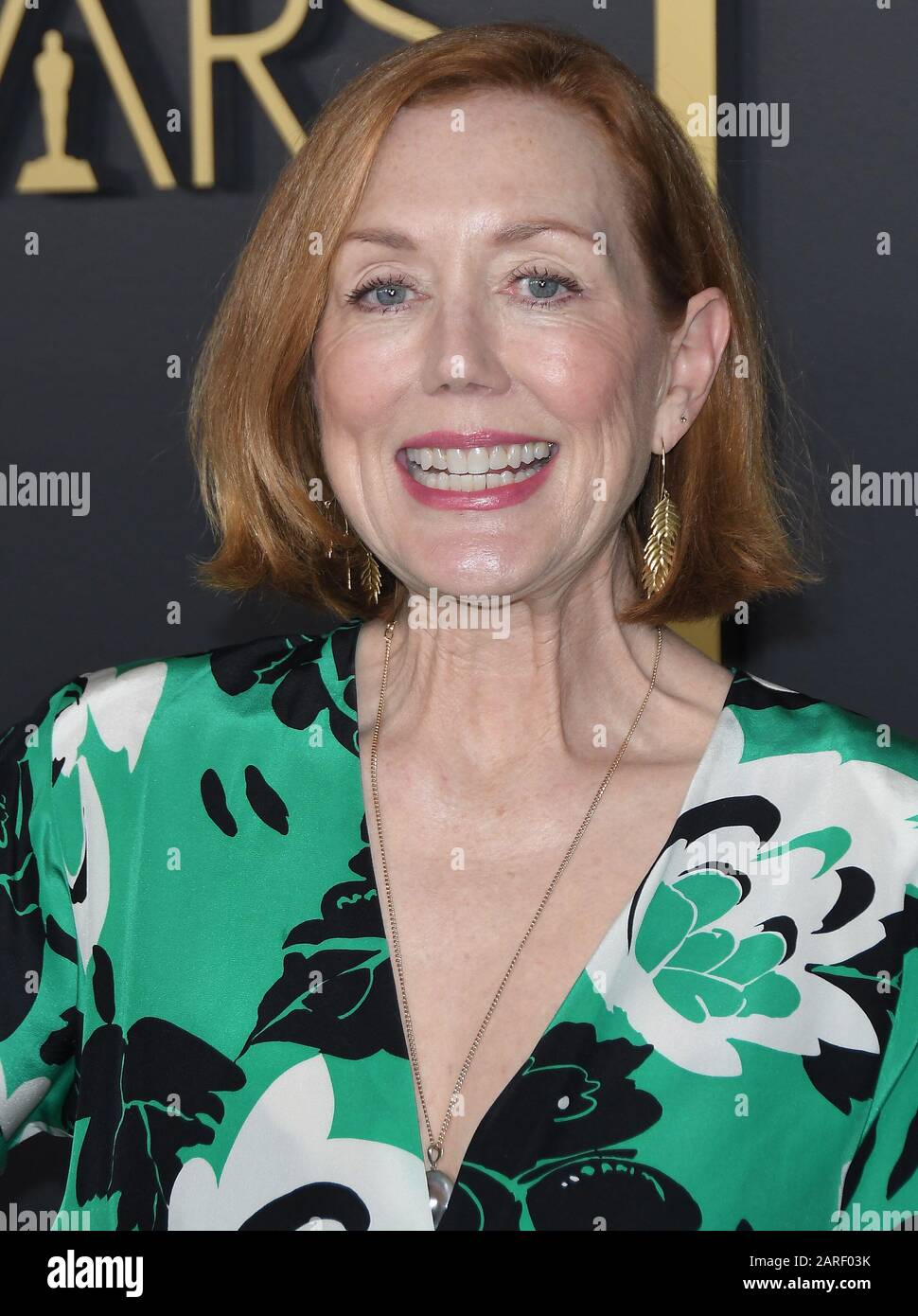 Los Angeles, USA. 27th Jan 2020. Anne Morgan arrives at the 92nd Oscars ...