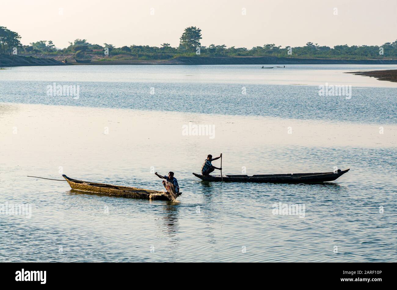Brahmaputra river fishing hi-res stock photography and images - Alamy
