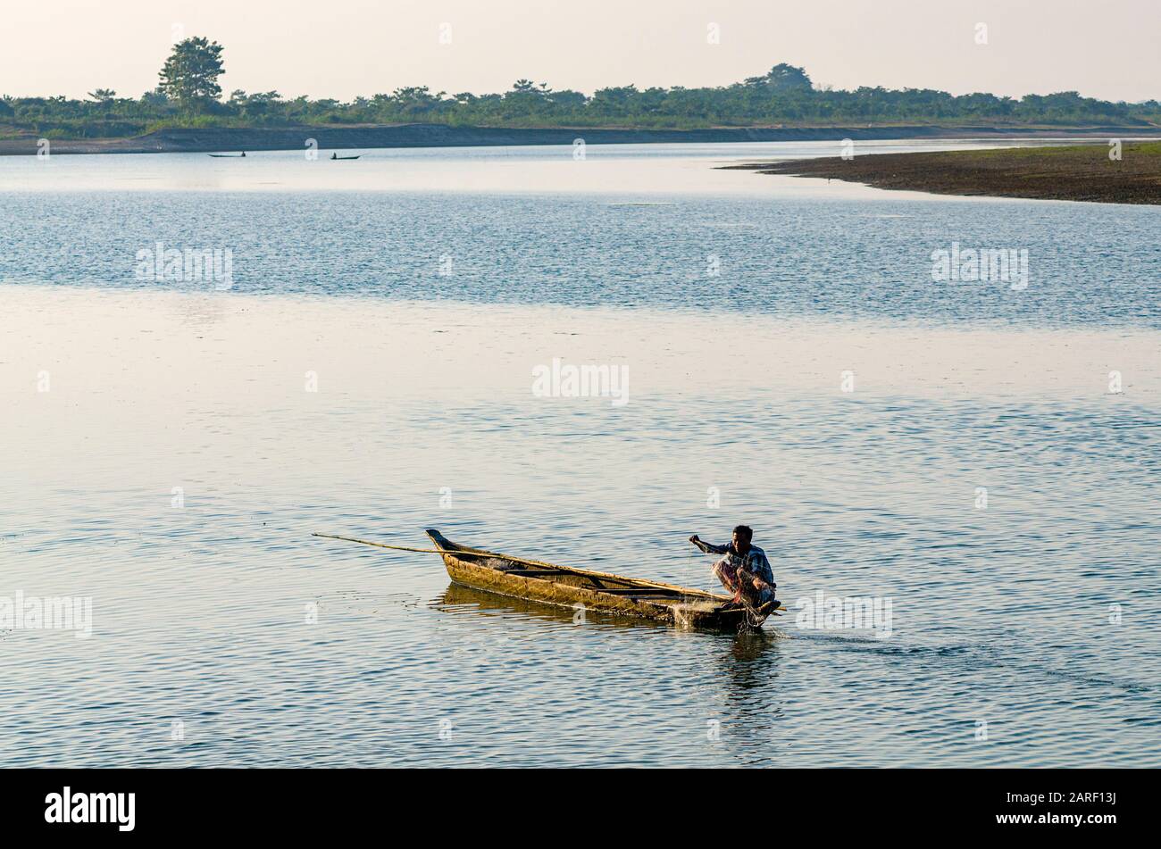 Brahmaputra river fishing hi-res stock photography and images - Alamy
