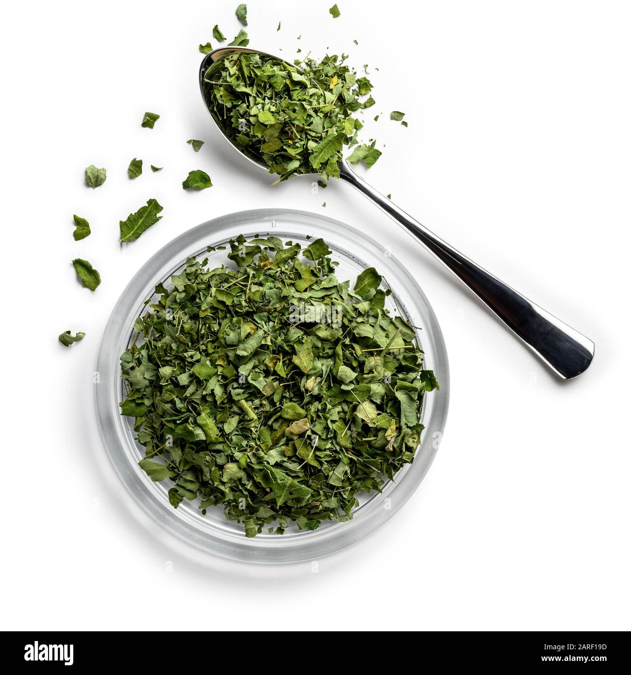 Dried moringa leaf powder hi-res stock photography and images - Alamy