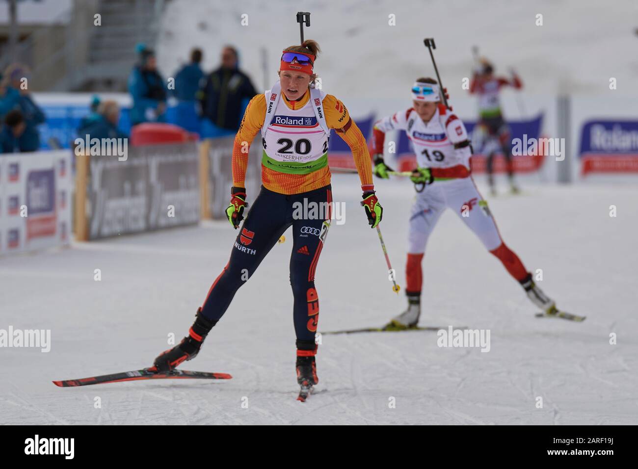 Lenzerheide, Schweiz, 27. Januar 2020. Spark Lisa Maria beim 12.5 km ...