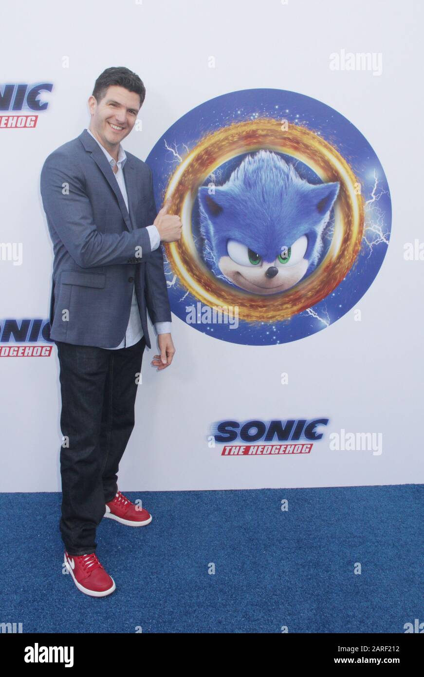 Jeff Fowler 01/25/2020 "Sonic The Hedgehog" Family Day Event held at ...