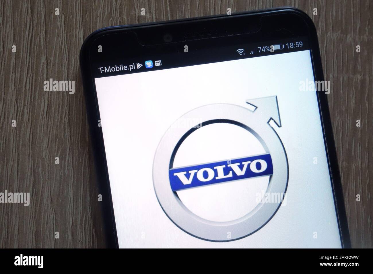 Volvo logo hi-res stock photography and images - Alamy