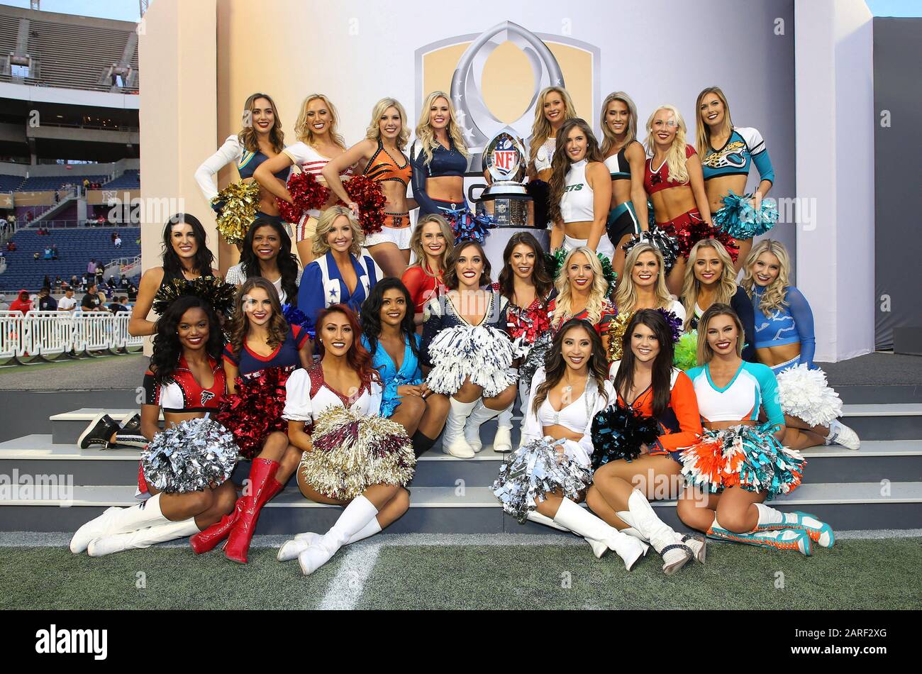 Pro bowl cheerleaders hi-res stock photography and images - Alamy