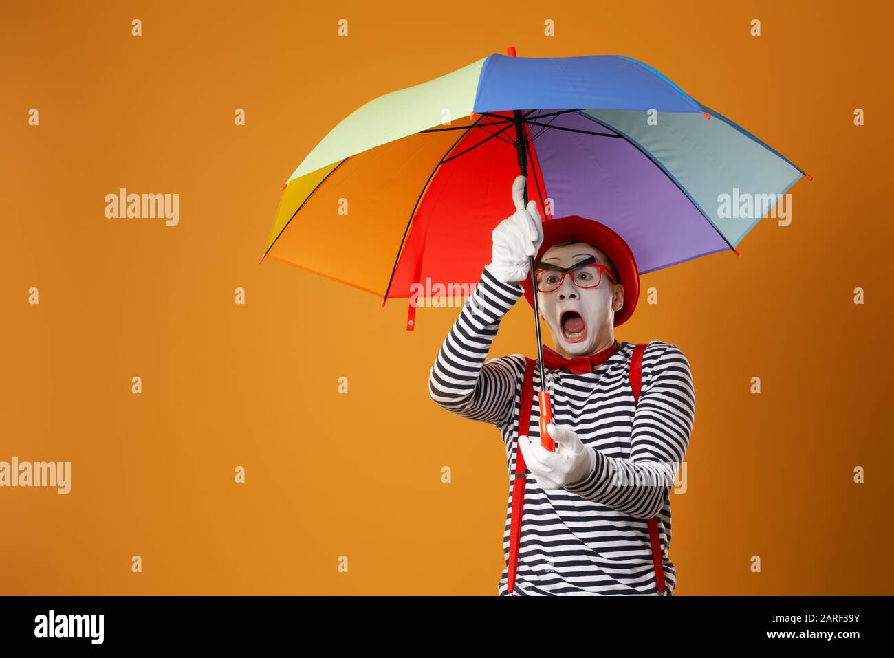 Rainbow colored suspenders hi-res stock photography and images - Alamy