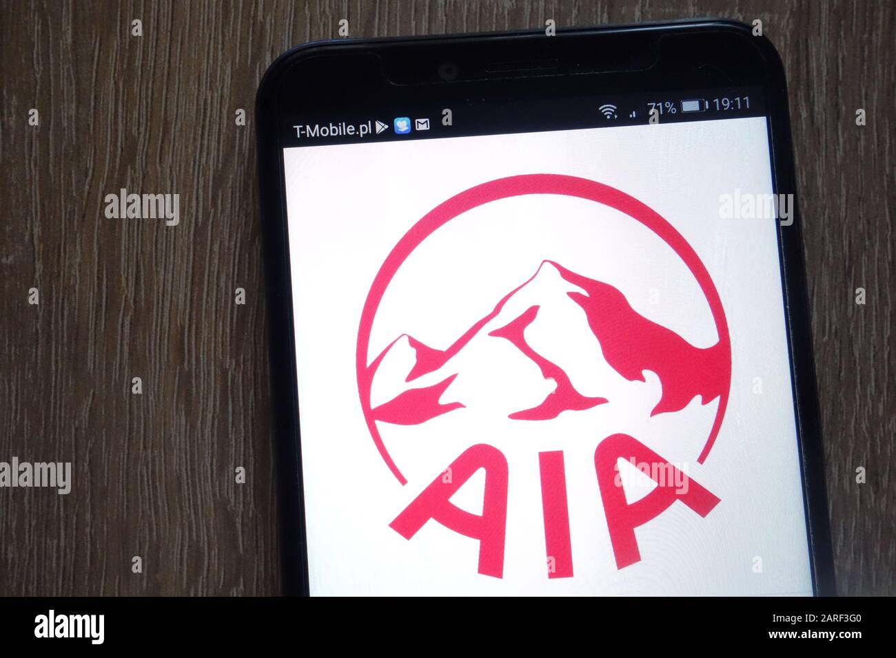 Aia logo hi-res stock photography and images - Alamy