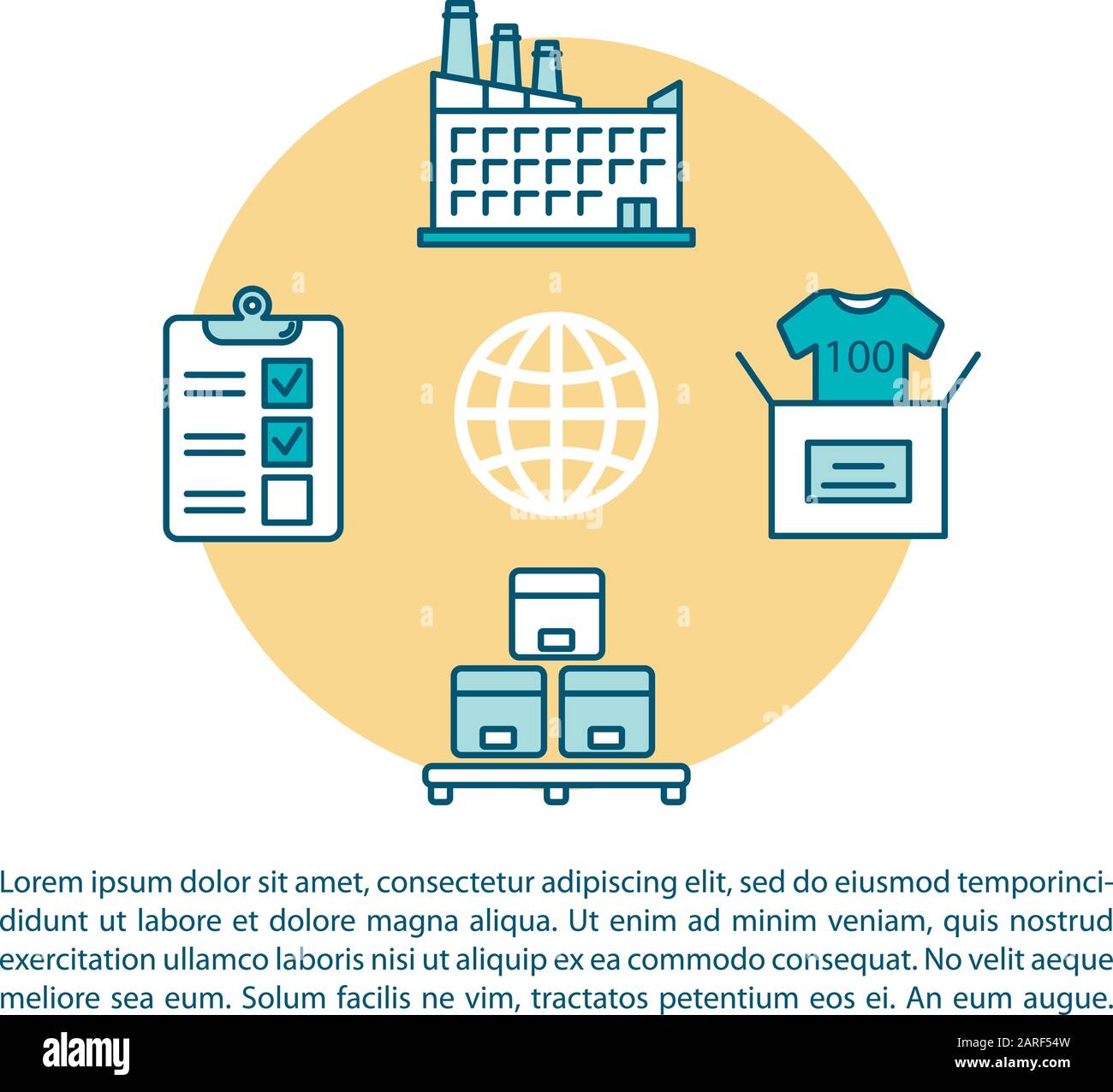 Local production article page vector template. Small business benefits ...