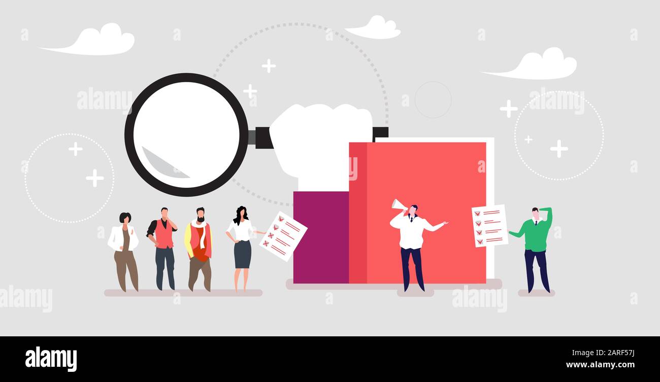 Prospective candidates Stock Vector Images - Alamy