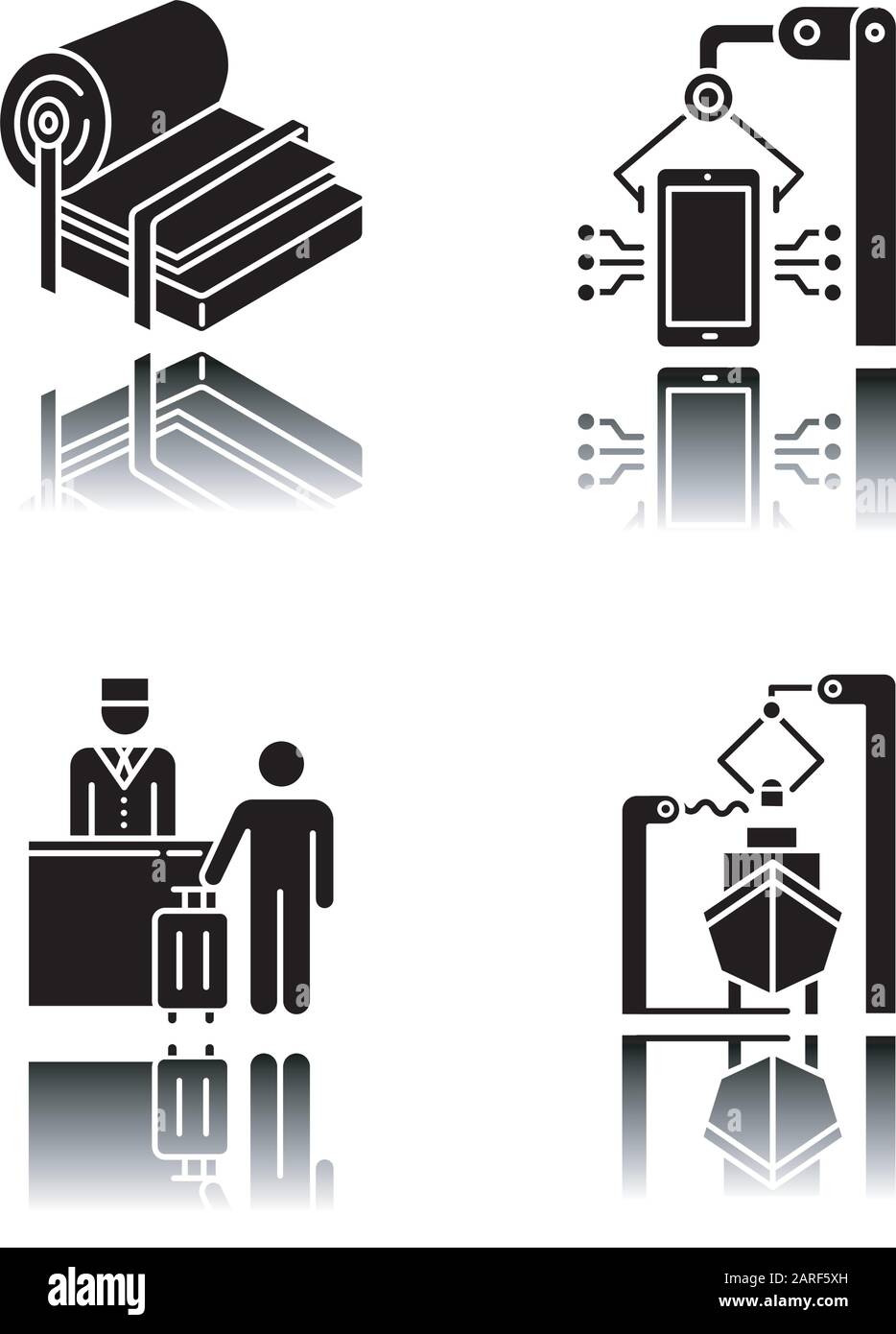 Hospitality industry tourism Black and White Stock Photos & Images - Alamy