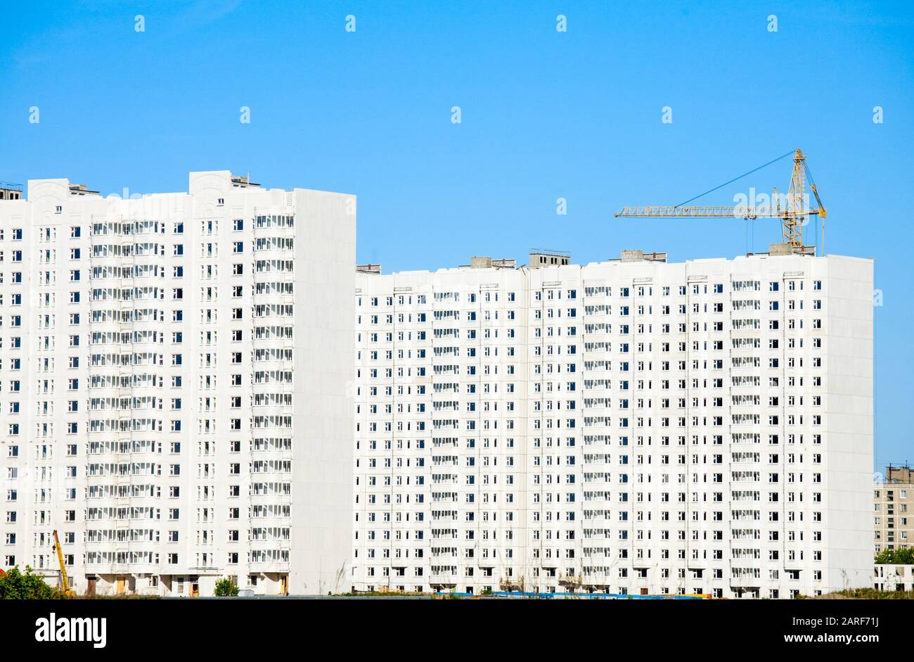 Moscow apartment block hi-res stock photography and images - Alamy