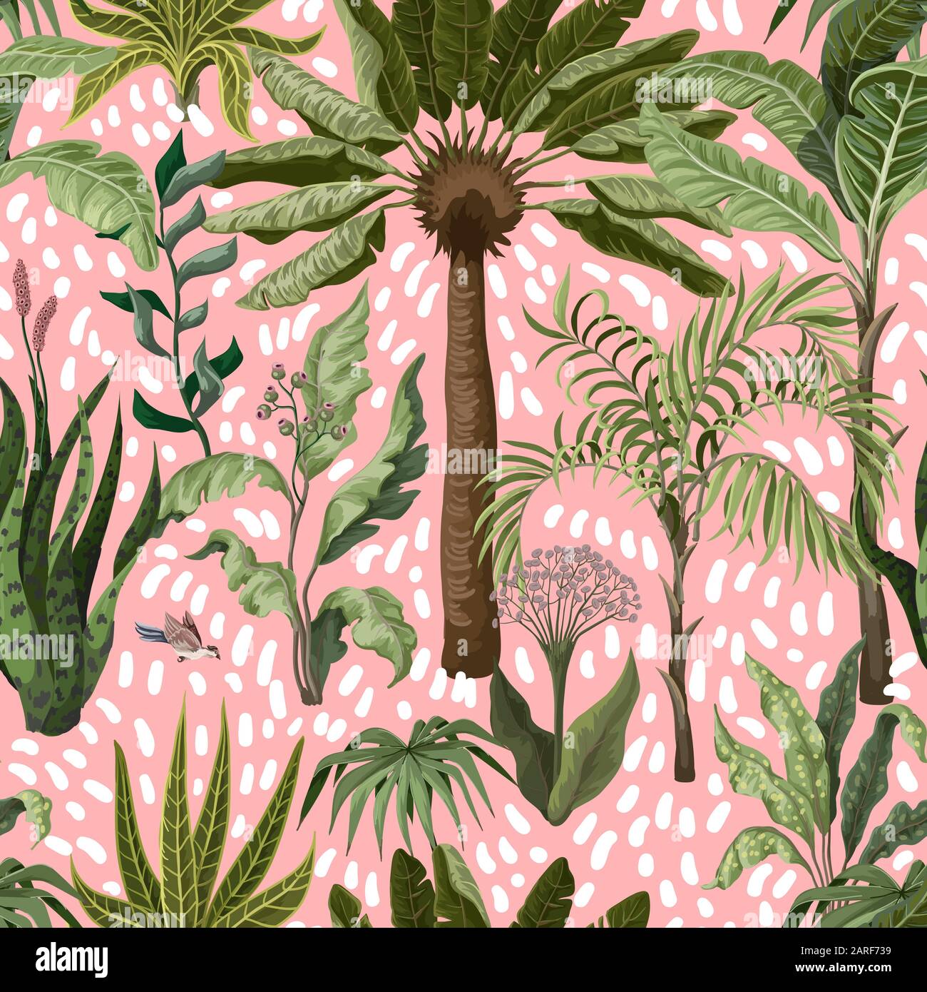 Jungle leaves border hi-res stock photography and images - Alamy