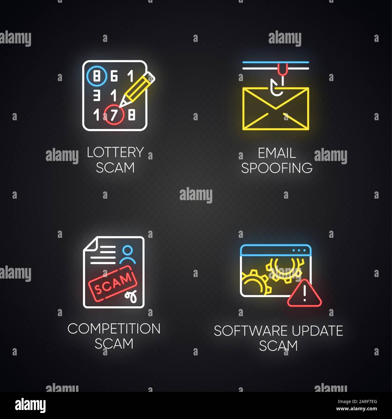 Fraudulent email Stock Vector Images - Alamy