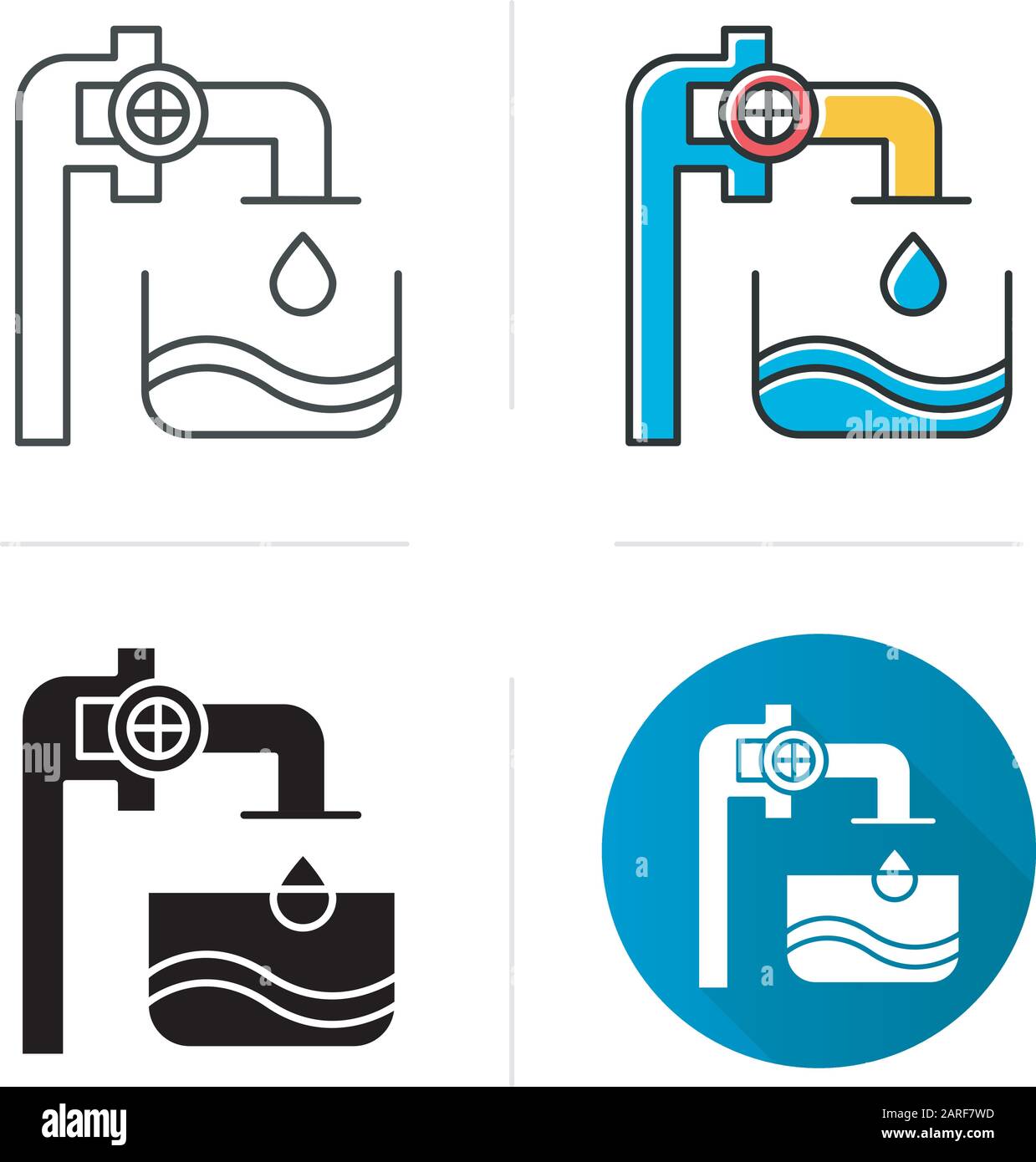 Wastewater treatment in the wastewater treatment plant Cut Out Stock ...