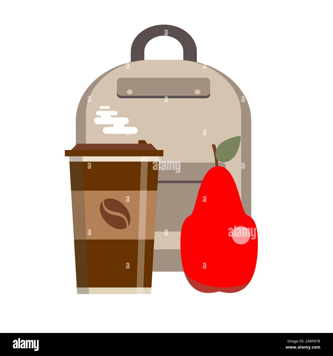 Healthy school kid nutrition Cut Out Stock Images & Pictures - Alamy