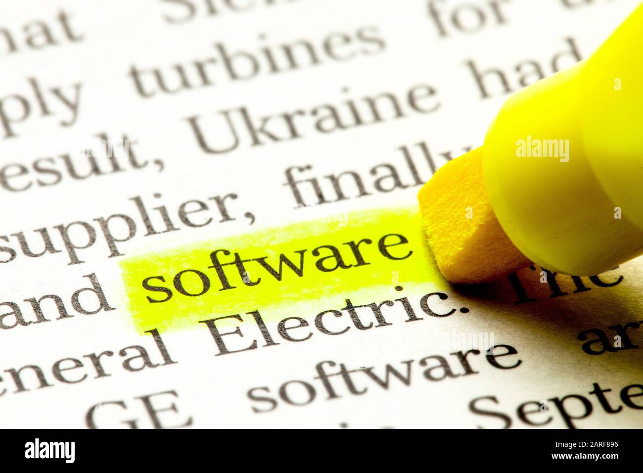 Word software hi-res stock photography and images - Alamy