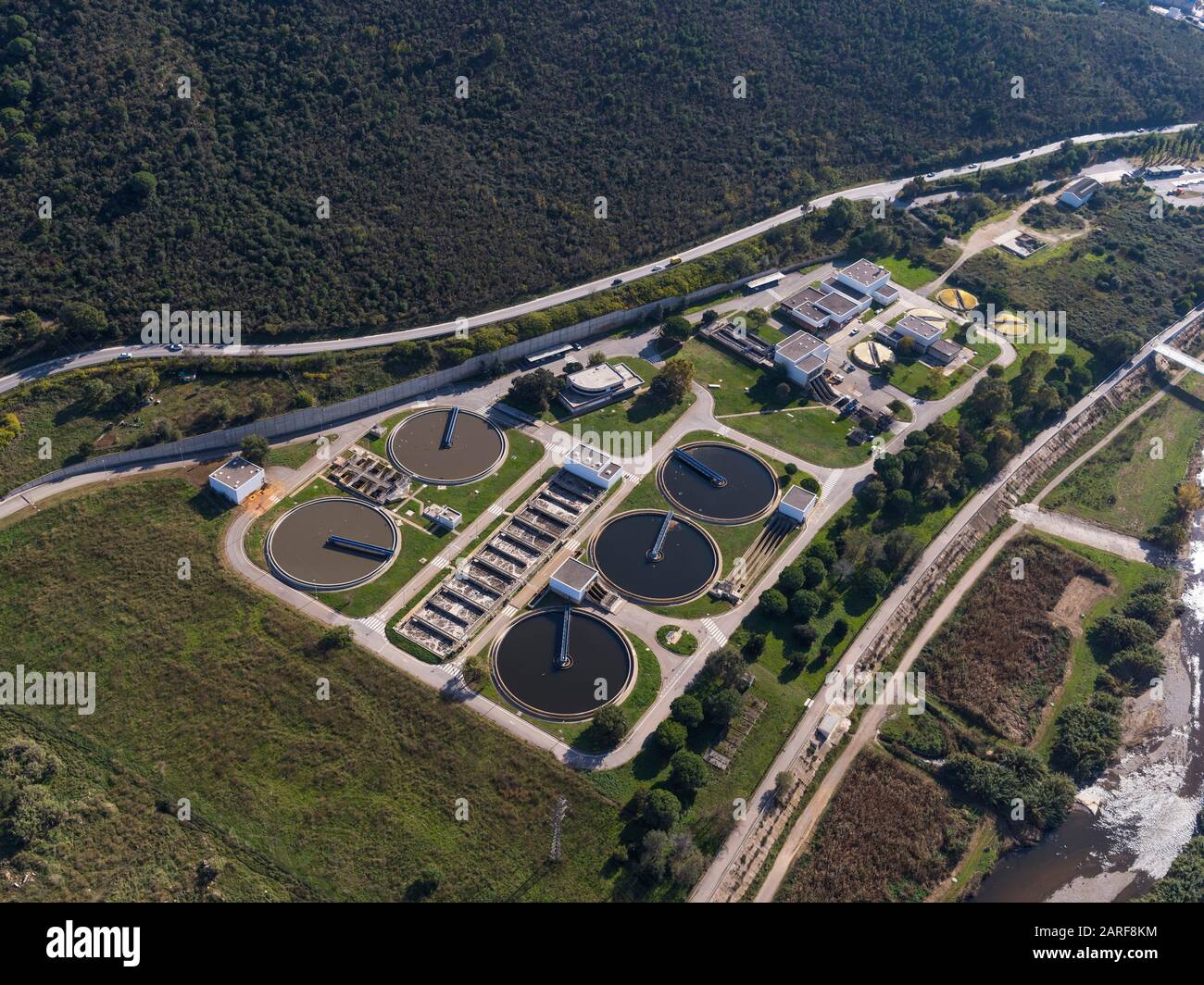 Water Treatment Plant Barcelona High Resolution Stock Photography and ...