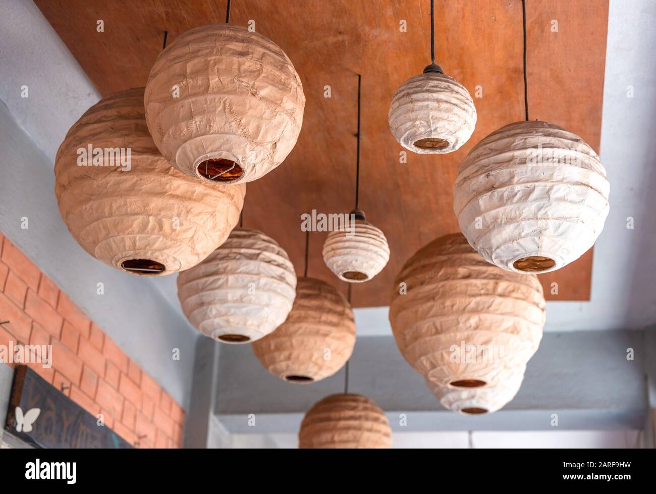 Chinese lantern structure hi-res stock photography and images - Alamy