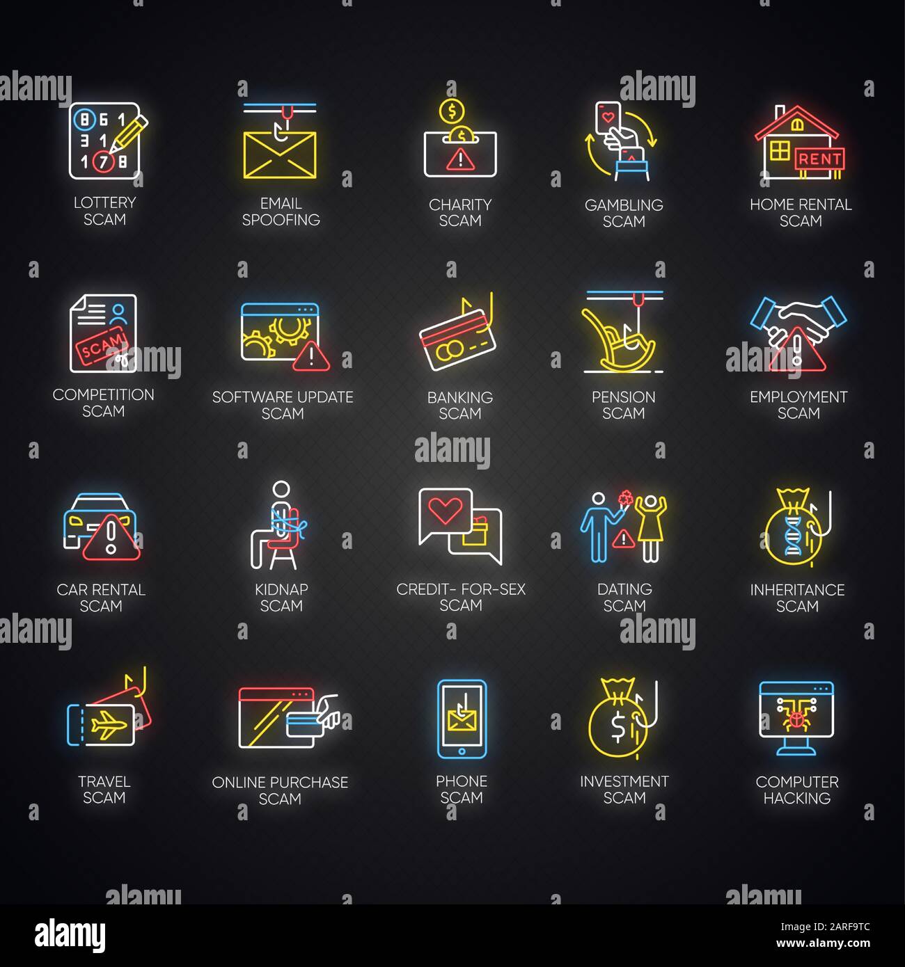 Phishing schemes Stock Vector Images - Alamy