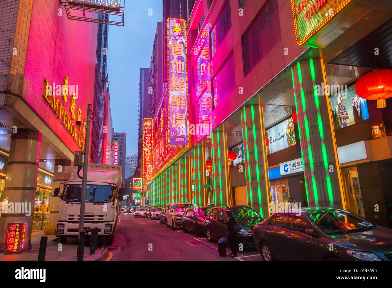 Macau, China. 21st Jan, 2020. Macau, China January 2020: Impressions ...