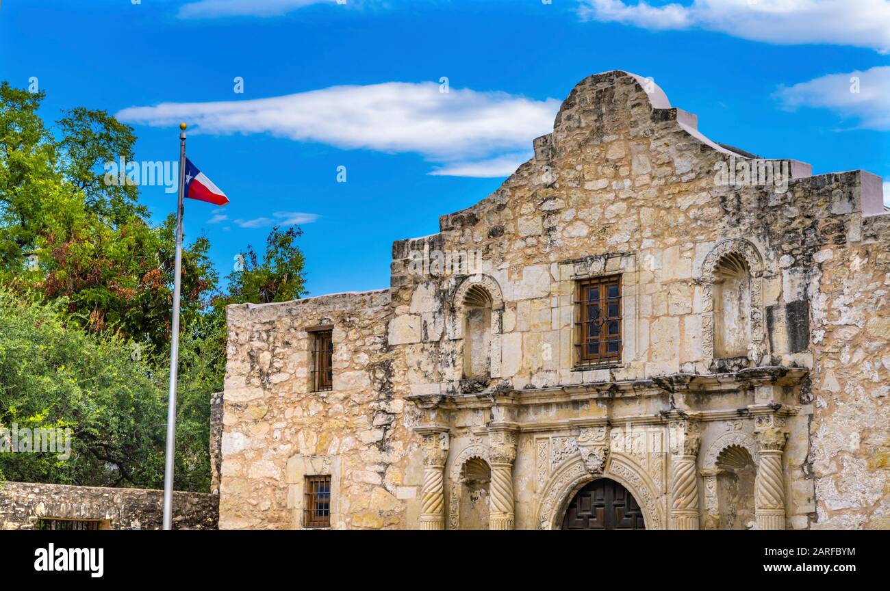 San Antonio Texas Alamo Site High Resolution Stock Photography and ...