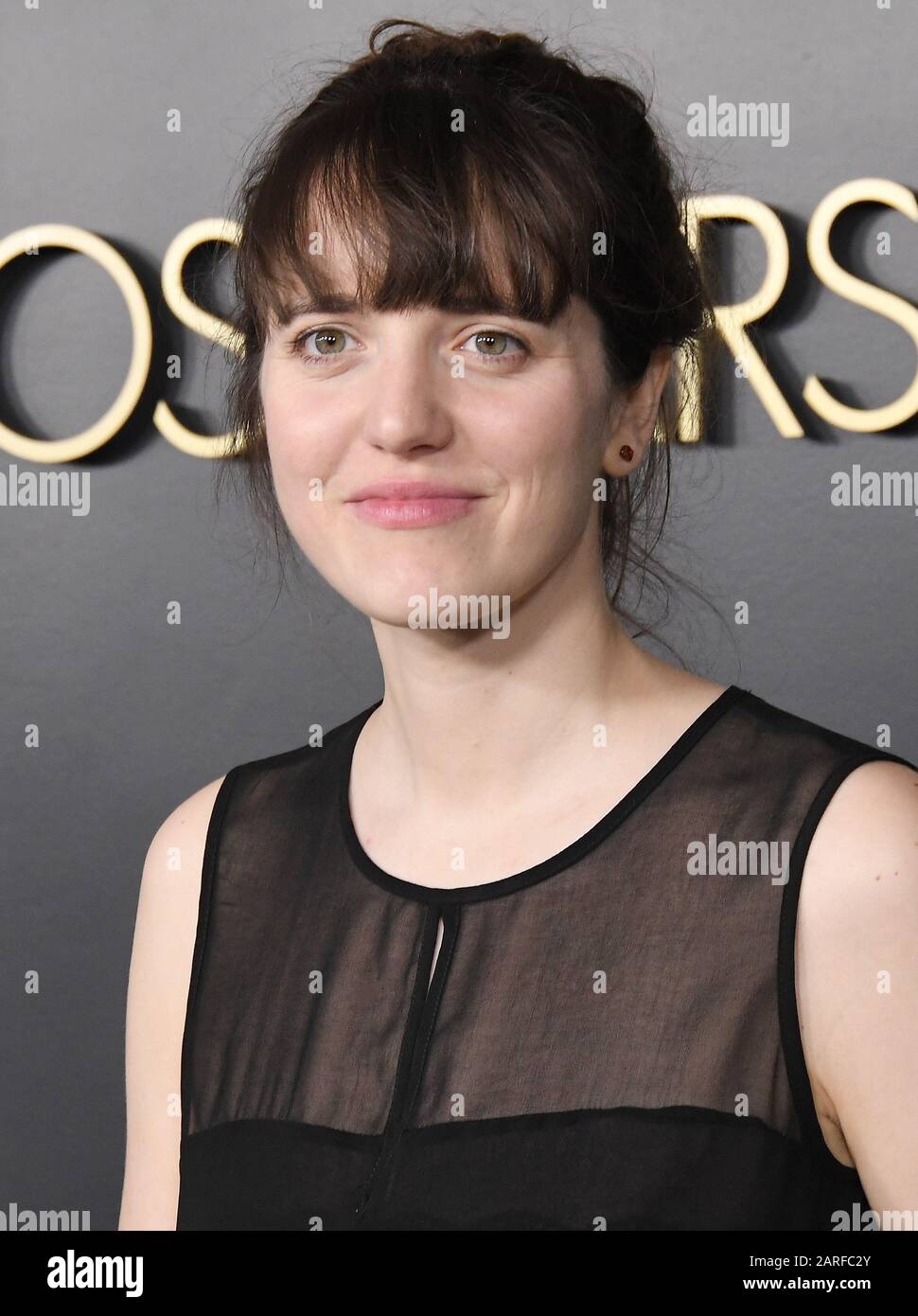 Los Angeles, USA. 27th Jan, 2020. Delphine Girard arrives at the 92nd ...