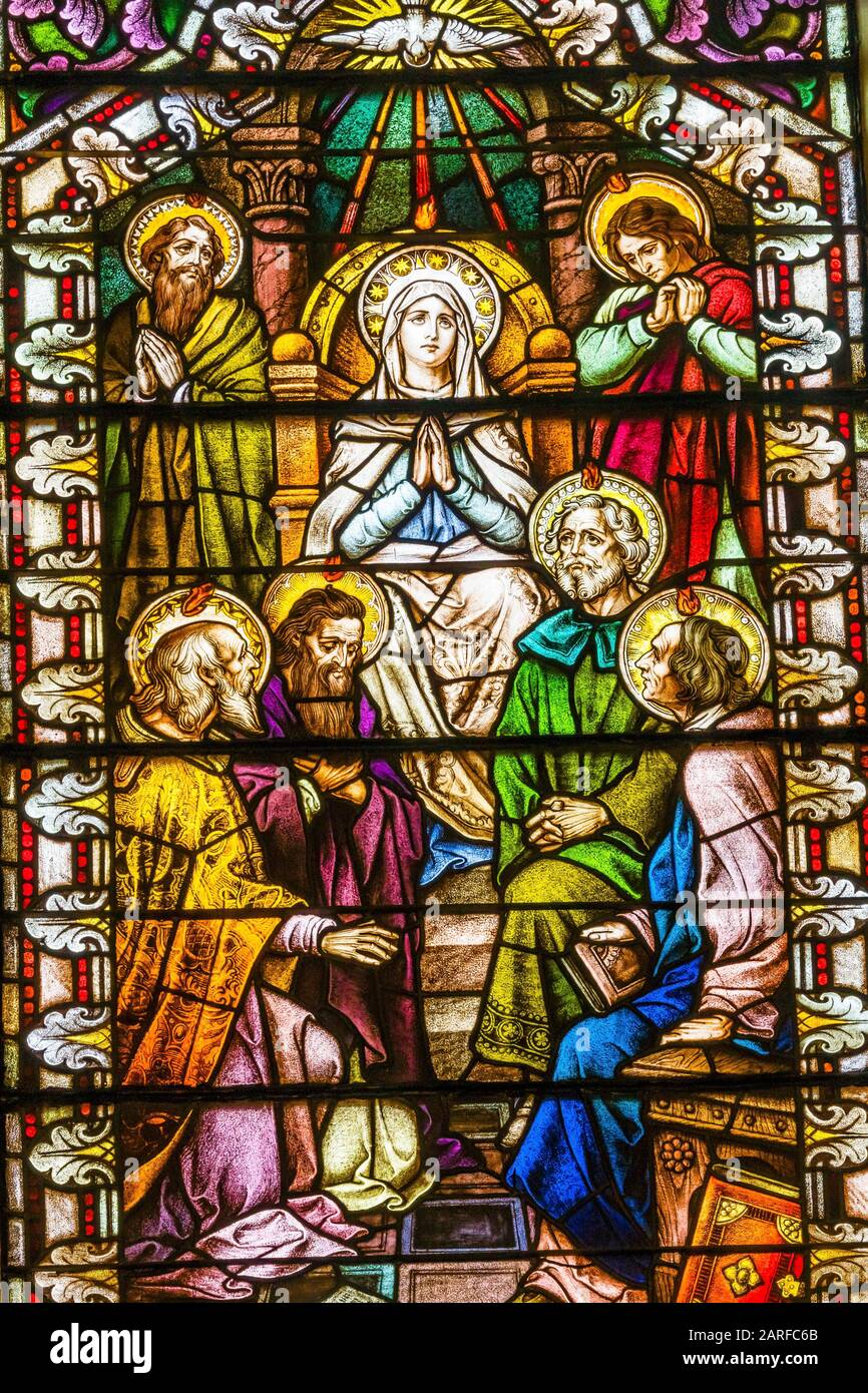 Holy Spirit Stained Glass