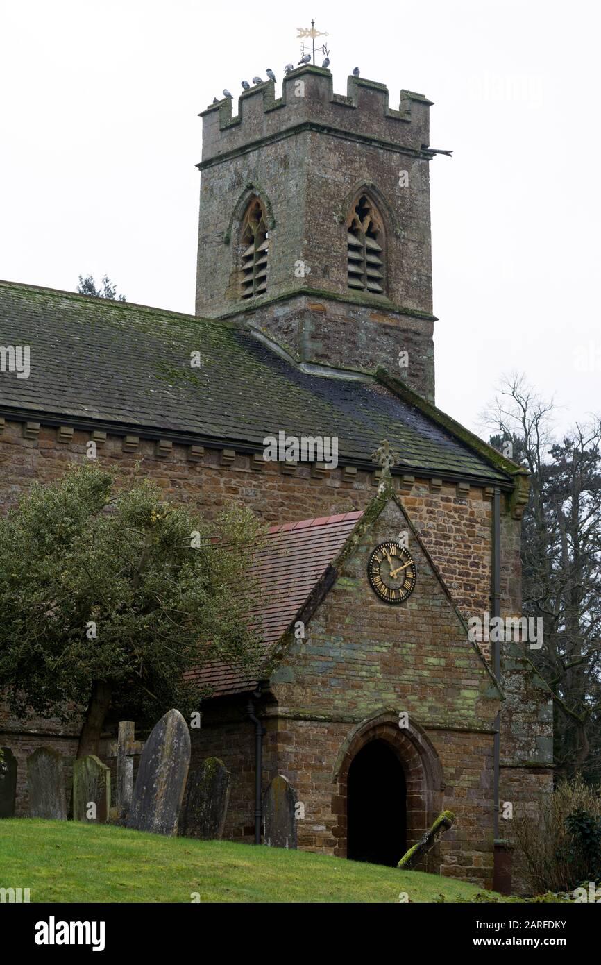 St. Peter and St Paul`s Church, Hannington, Northamptonshire, England ...