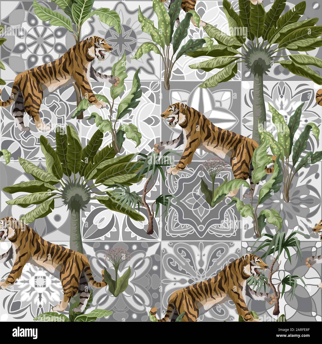 Tigers Stock Vector Images - Alamy