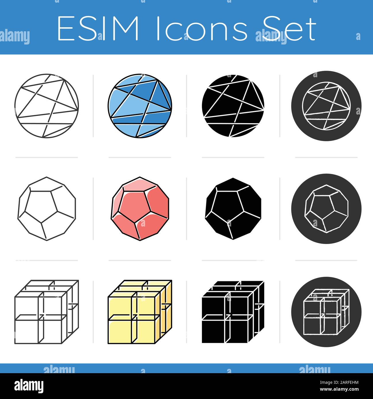 Complex grid based Stock Vector Images - Alamy