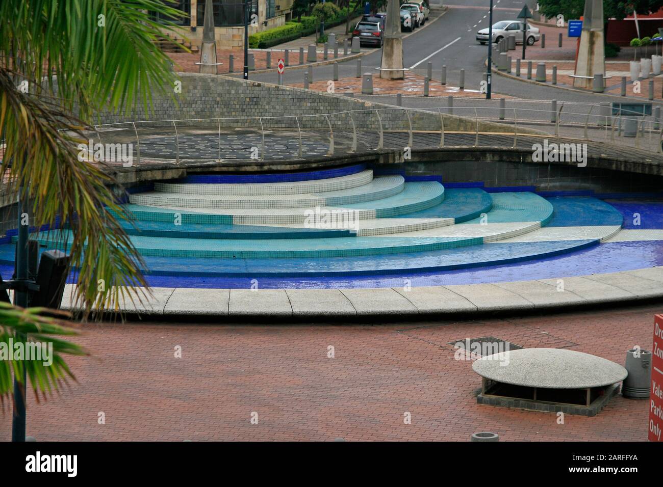 Street scene view from Gateway Shopping Centre, Durban, KwaZulu Natal ...