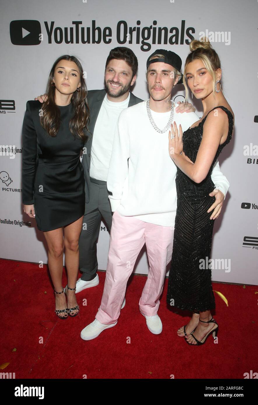 Westwood, Ca. 27th Jan, 2020. Allison Kaye, Michael D. Ratner, Justin ...