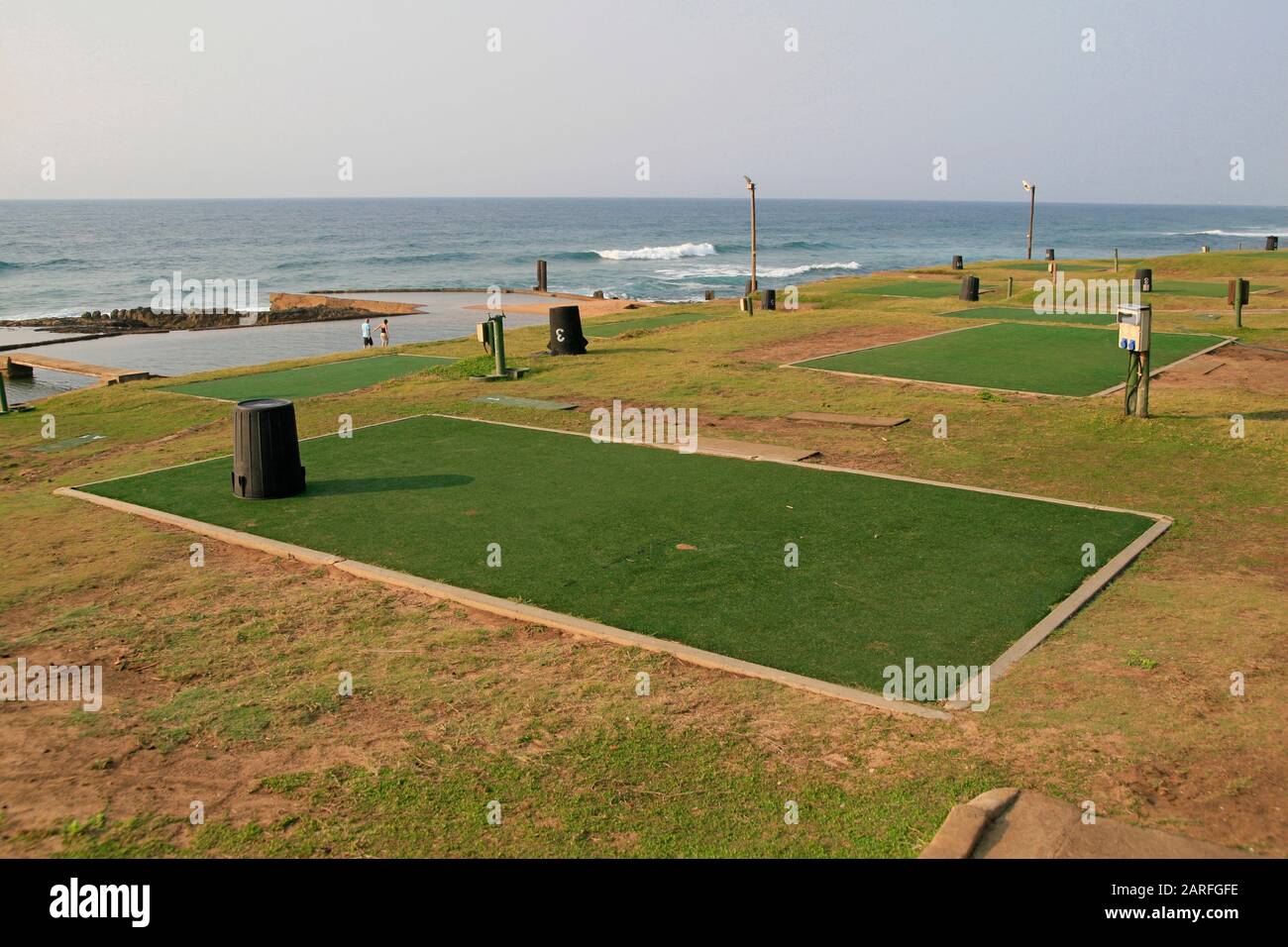 Caravan park, Salt Rock Hotel and Beach Resort, Salt Rock City, KwaZulu ...