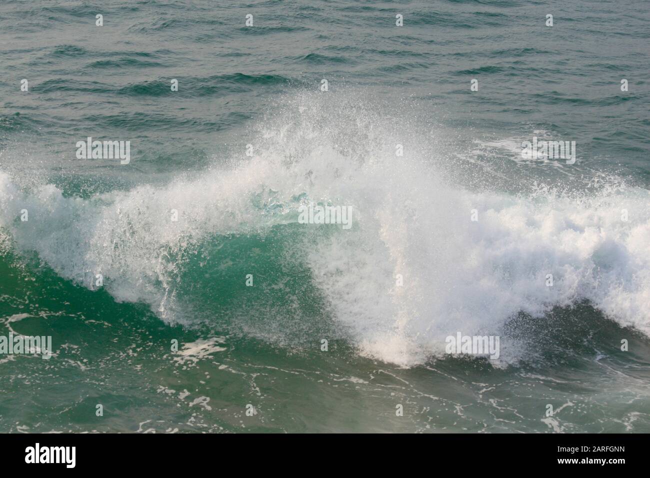 Ocean waves at the beach of Salt Rock Hotel and Beach Resort, Salt Rock ...