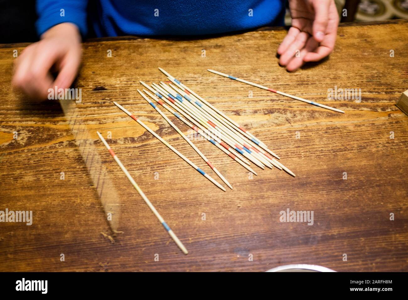 Playing mikado hi-res stock photography and images - Alamy