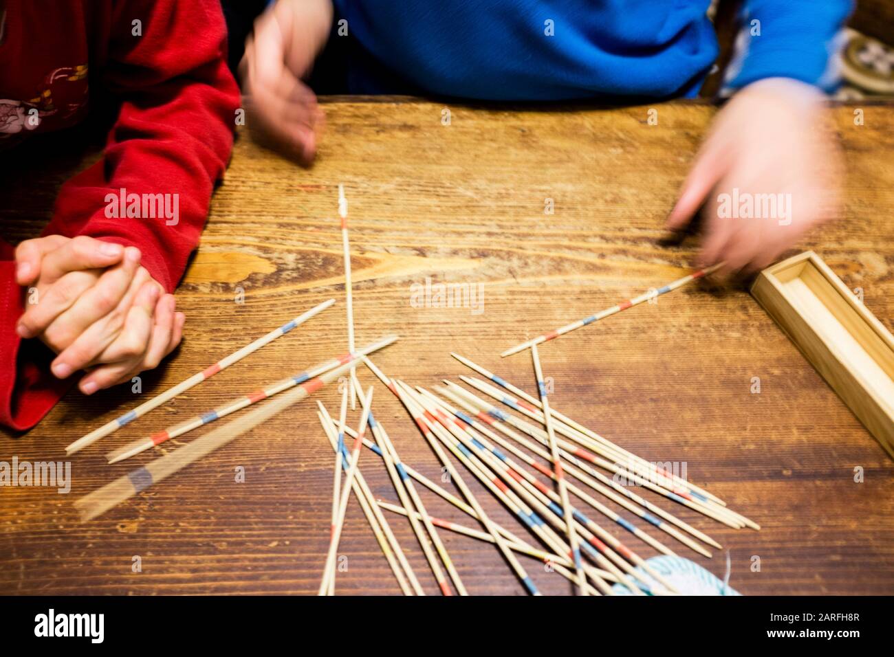 Playing mikado hi-res stock photography and images - Alamy